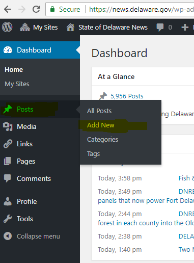 Delaware News - Government Information Center