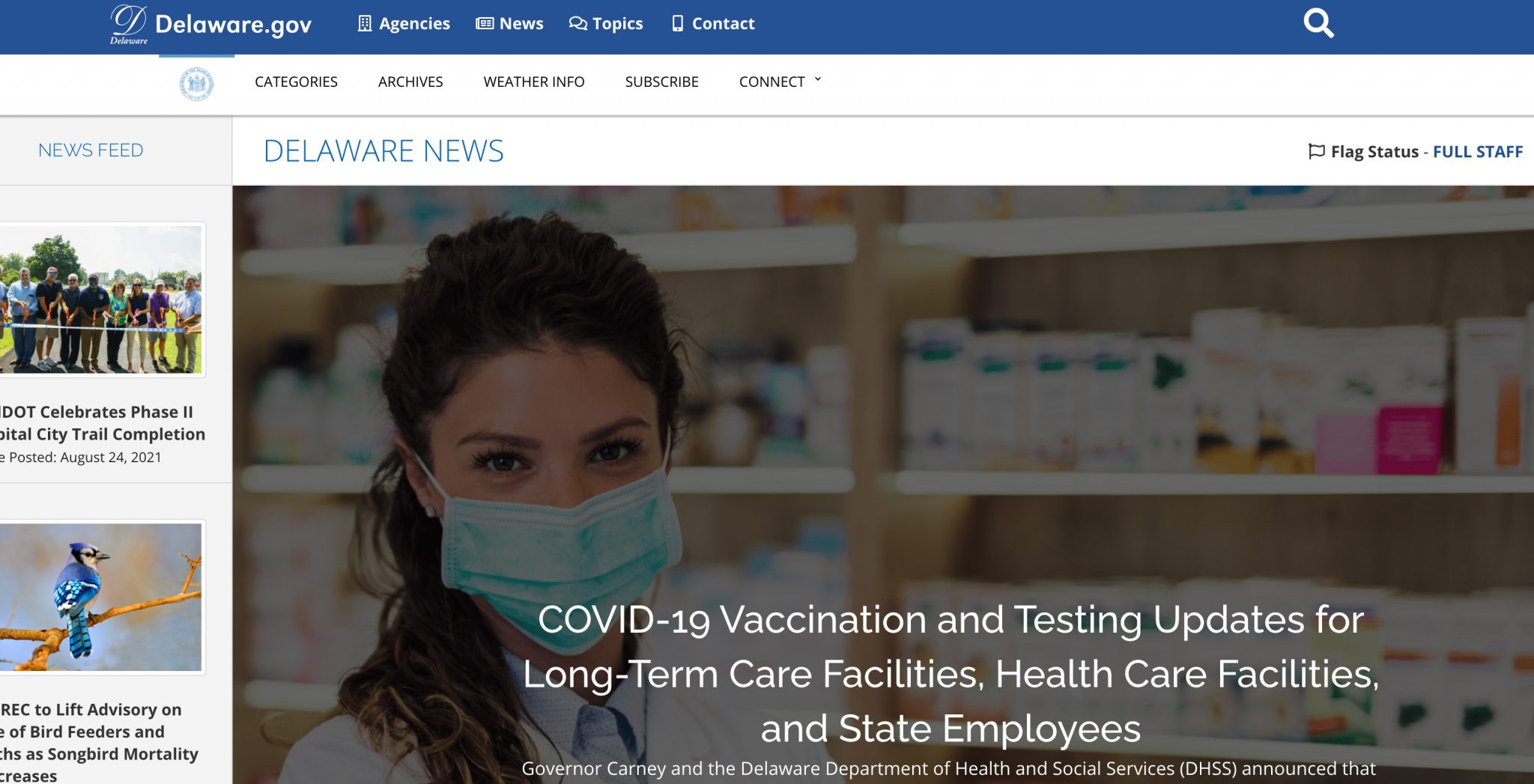 Delaware News - Government Information Center